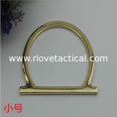 Handmade bag hardware holder light gold 85 mm metal accessory bag metal handle