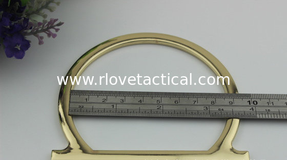 Handmade bag hardware holder light gold 85 mm metal accessory bag metal handle
