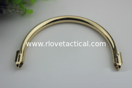 RLOVE profession zinc alloy 2 color bag metal handle for bag fitting