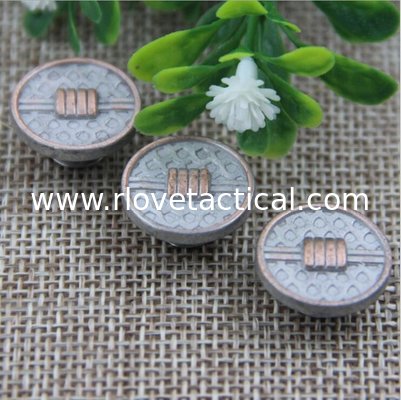 2018 Explosion models spiral high-grade anti brass color alloy 17 mm jeans buttons for apparel accessories
