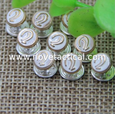 2018 Spring new pink color zinc alloy hardware 7 mm ear pattern bang nail rivets for clothing luggage
