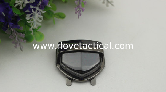 Custom various color zinc alloy handbag metal push locks wholesale