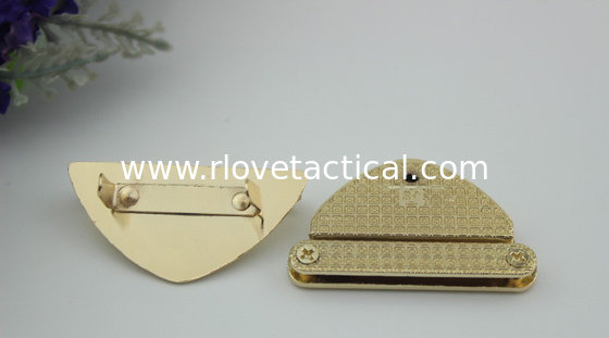 High quality fashion metal accessories zinc alloy 4 colors handbag lock hardware