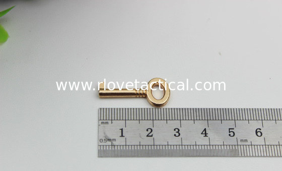 Handbag hardware wholesale light gold zinc alloy metal decorative lock and key
