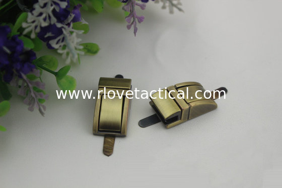 Small design purse metal zinc alloy light gold decorative hardware lock