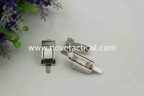 Small design purse metal zinc alloy light gold decorative hardware lock