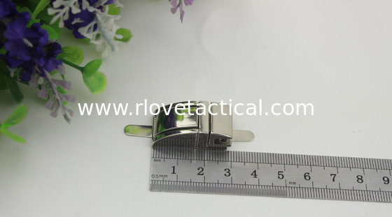 Small design purse metal zinc alloy light gold decorative hardware lock