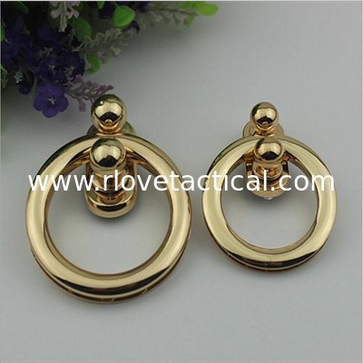 Bag Metal Fittings Fashion Light Gold Bag Turn Lock Twist Lock For Handbags/Purse