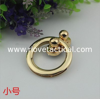 Bag Metal Fittings Fashion Light Gold Bag Turn Lock Twist Lock For Handbags/Purse
