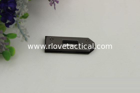 High end multi-color zinc alloy purse lock bag hardware accessories bottom for selling