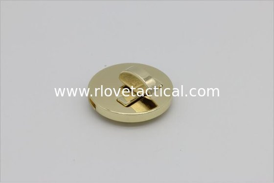 Purse Leather Hardware Accessories Zinc Alloy Round Shape Metal Twist Turn Locks