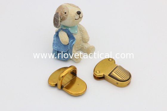 Hot sell OEB/gunmetal color handbags hardware press locks with cheap price