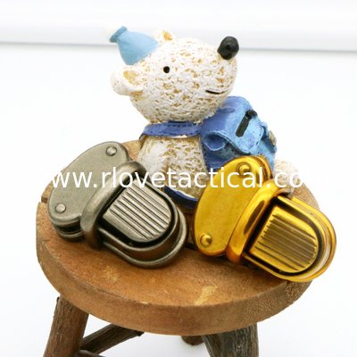 Hot sell OEB/gunmetal color handbags hardware press locks with cheap price