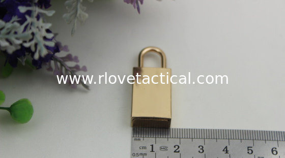 Multi-color easy open decoration hardware handbag hang lock without keys
