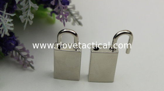 Handbag hardware accessories 3 color without keys decoration Padlcok for purse