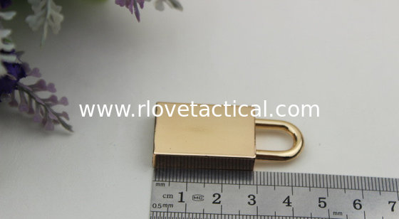 Handbag hardware accessories 3 color without keys decoration Padlcok for purse