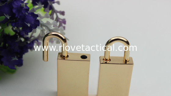 Handbag hardware accessories 3 color without keys decoration Padlcok for purse