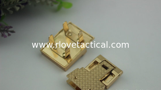 Hot sale Zinc Alloy High End 4 Colors Hardware Push Button Bag Lock