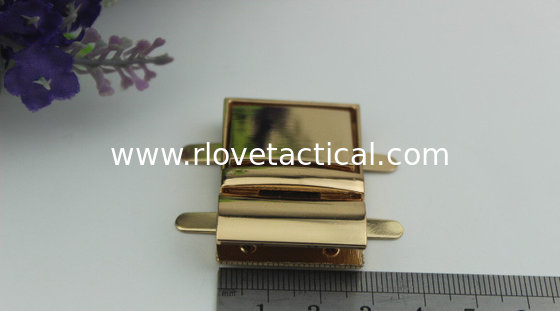 Hot sale Zinc Alloy High End 4 Colors Hardware Push Button Bag Lock