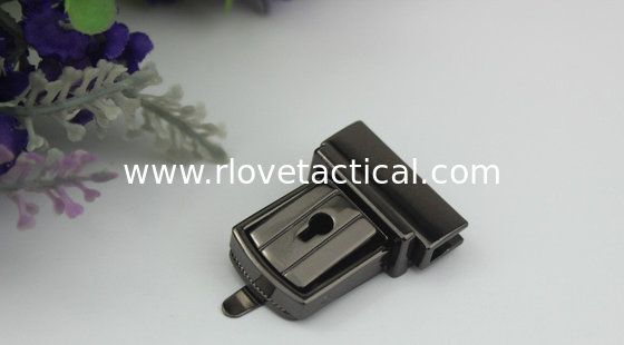 Custom Zinc Alloy Bag Metal Lock Closure Clasp Latch Button Buckle