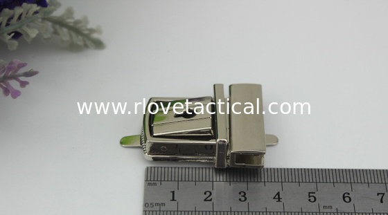 Custom Zinc Alloy Bag Metal Lock Closure Clasp Latch Button Buckle
