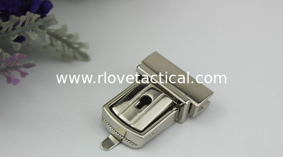 Custom Zinc Alloy Bag Metal Lock Closure Clasp Latch Button Buckle