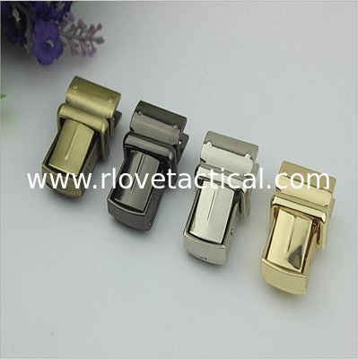 High quality handbag hardware metal zinc alloy press bag push lock