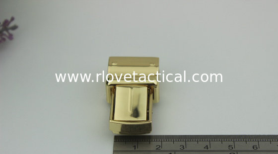 High quality handbag hardware metal zinc alloy press bag push lock