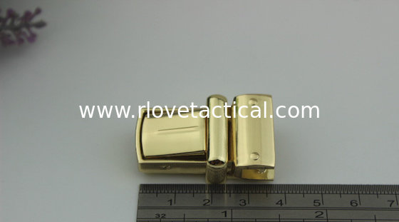 High quality handbag hardware metal zinc alloy press bag push lock