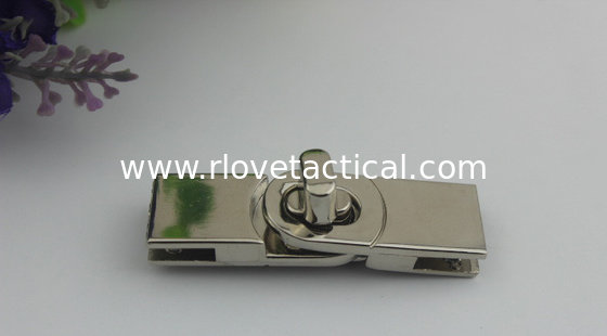 Good price three sets zinc alloy multi-color handbags fittings metal turn lock