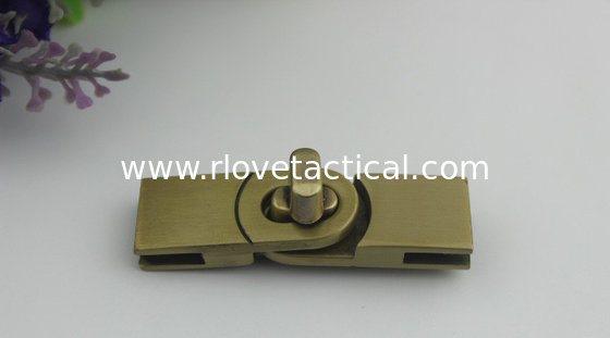 Good price three sets zinc alloy multi-color handbags fittings metal turn lock