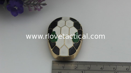 Classical design zinc alloy metal colorful snake head magnetic button bag locks
