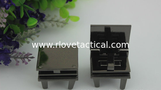 Guangdong Supplier Custom Gold & Gunmetal Color Metal Bag Accessories Twist Lock