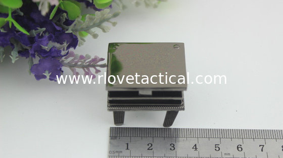 Guangdong Supplier Custom Gold & Gunmetal Color Metal Bag Accessories Twist Lock