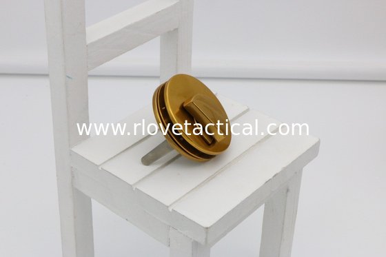 Leather bag metal fittings fashion round shape OEB gold color twist lock for handbags/purse