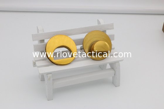 Leather bag metal fittings fashion round shape OEB gold color twist lock for handbags/purse