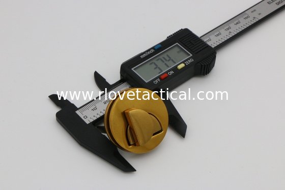 Leather bag metal fittings fashion round shape OEB gold color twist lock for handbags/purse