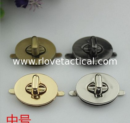 Hot sell Factory zinc alloy hardware accessories high quality custom oval metal handbag twist lock