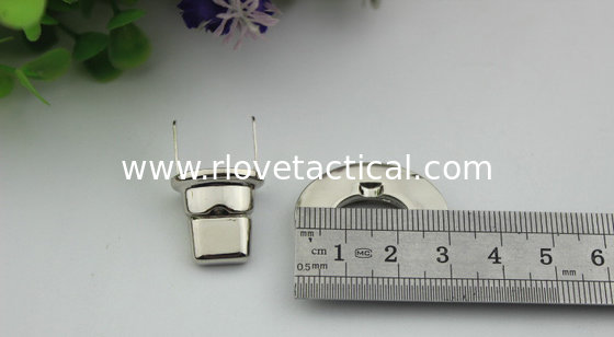 Hot sell Factory zinc alloy hardware accessories high quality custom oval metal handbag twist lock