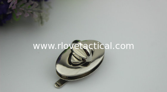 Shiny gold bag hardware fittings fashion zinc alloy twist turn lock for purse