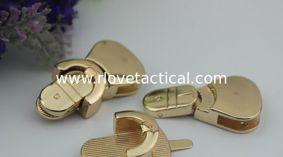 Wholesale Zinc Alloy Gunmetal Color Purse Lock Closure Twist Turn Clutch Locks