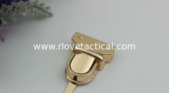 Metal Fashion Purse Accessories Zinc Alloy Nickel Color Bag Handbag Purse Push Lock