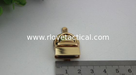 Professional Custom Zinc Alloy Nickel Metal Push Lock For Handbags
