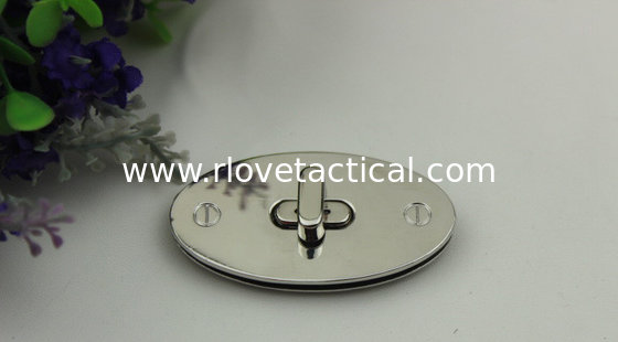 New arrival zinc alloy gold color oval type fashion wild handbag twist locks