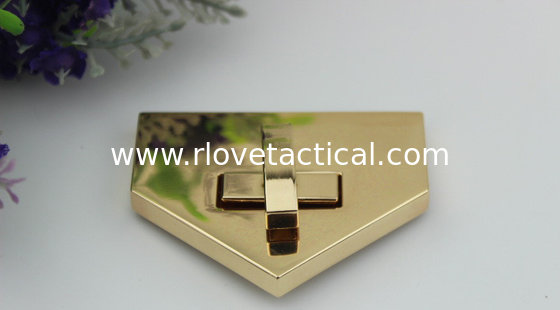 US hot sale zinc alloy bigger metal twist lock purse hardware for handbag