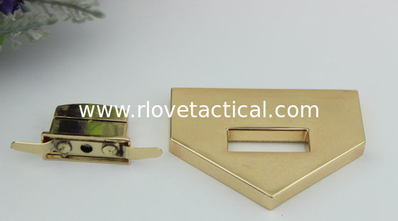 US hot sale zinc alloy bigger metal twist lock purse hardware for handbag