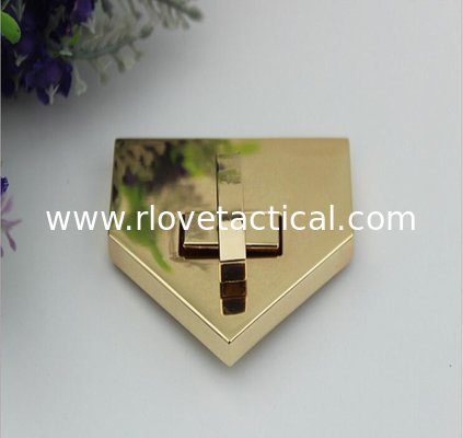 US hot sale zinc alloy bigger metal twist lock purse hardware for handbag