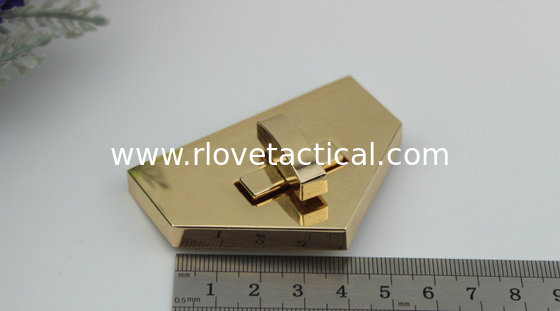 US hot sale zinc alloy bigger metal twist lock purse hardware for handbag