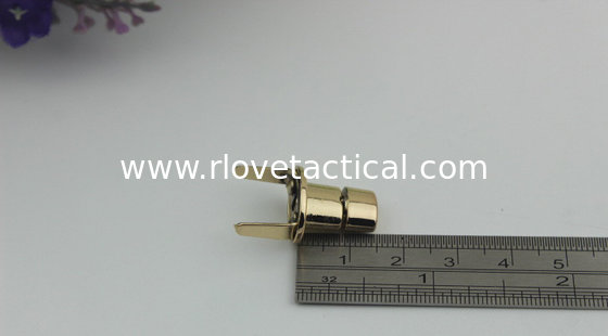 Customized drip glue craft cute rabbit decoration light gold metal purse lock