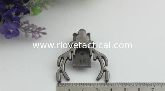 Production classic old style elk head light gold metal handbag locks
